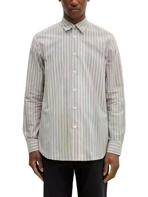 Paul Smith Striped Long-sleeves Shirt - Grey