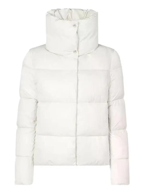 SAVE THE DUCK High-neck Quilted Jacket - White