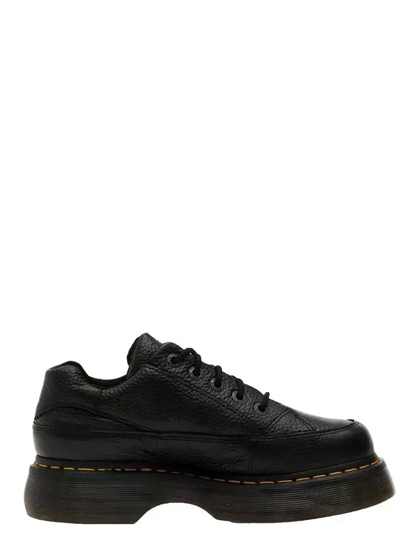 Dr. Martens Buzz Textured Platform Sneakers - Black