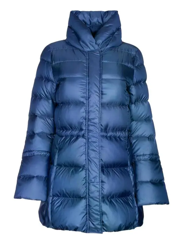 I BLUES Berceto Quilted Coat - Blue
