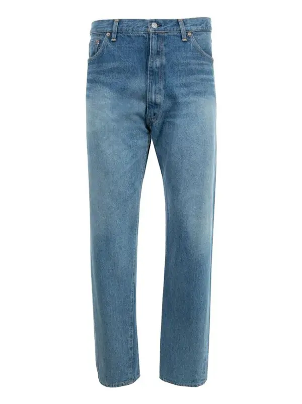 KAPTAIN SUNSHINE Straight Leg Denim - Blue