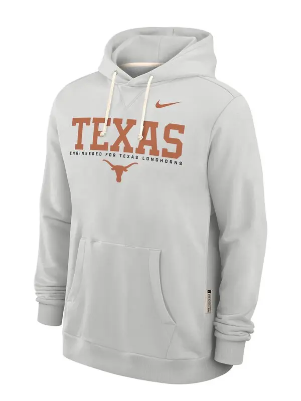 Nike Texas Sideline Dri-fit College Pullover Hoodie - Grey