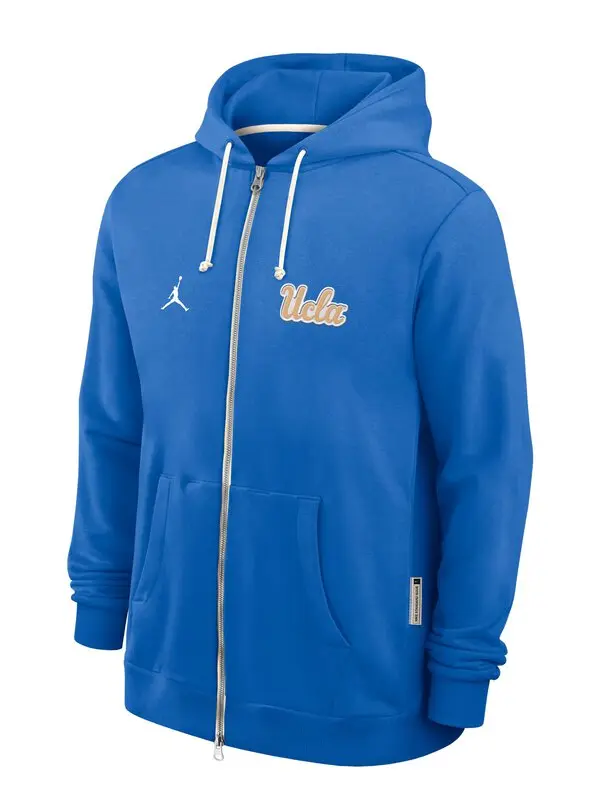 JORDAN Ucla Sideline Dri-fit College Full-zip Hoodie - Blue