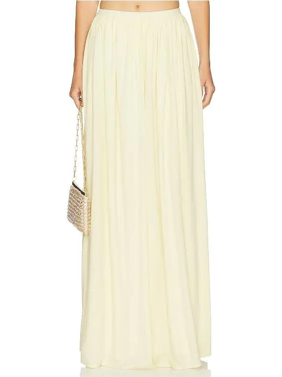 House Of Harlow 1960 X Lana Maxi Skirt - Butter Yellow