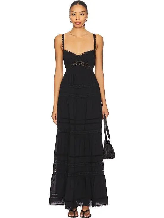 House Of Harlow 1960 X Delilah Maxi Dress - Black