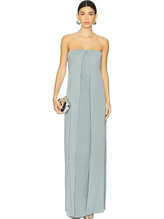 House Of Harlow 1960 X Arlo Maxi Dress - Slate Blue