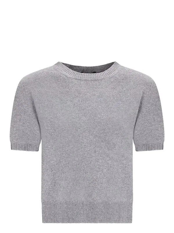 CANESSA Short-sleeve Top - Grey