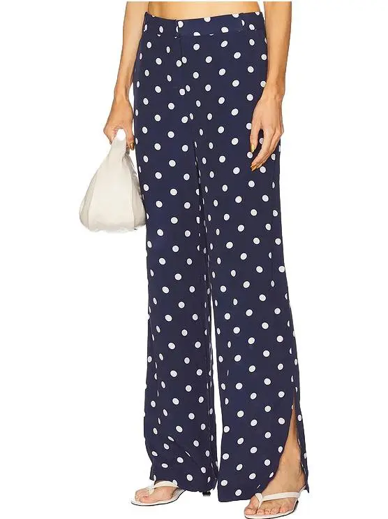 Hemant & Nandita Wide Leg Pant - Blue