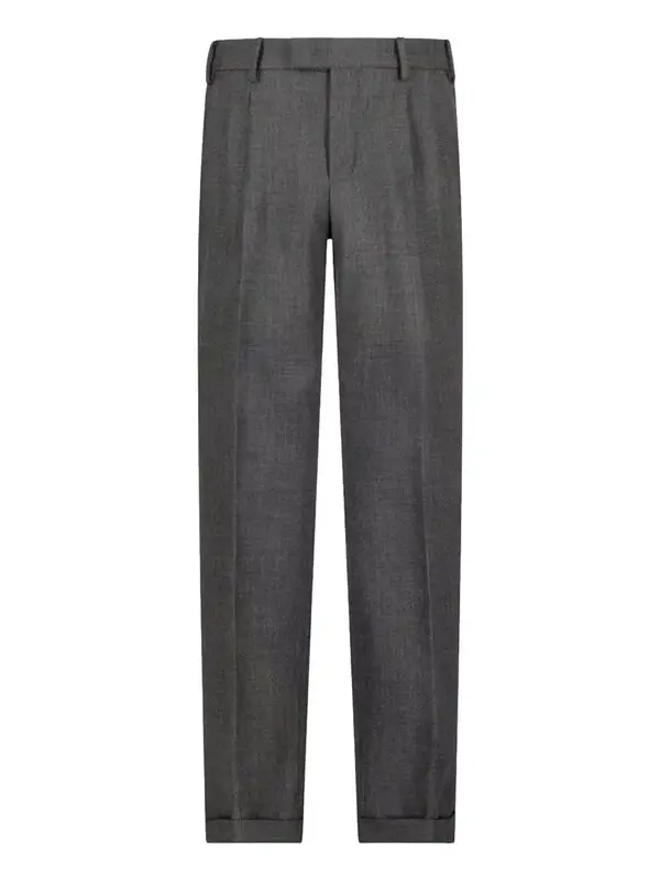 PT TORINO Pleated Trousers - Grey