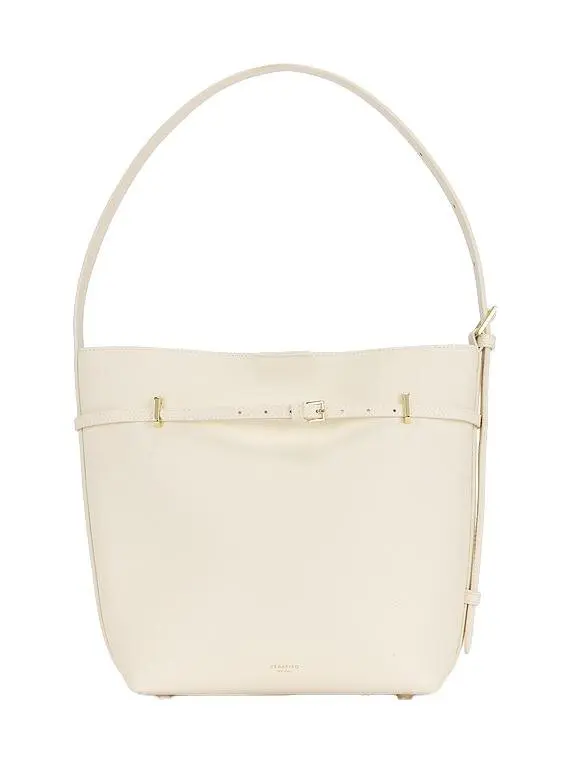 VERAFIED - Small Belted Tote Bag