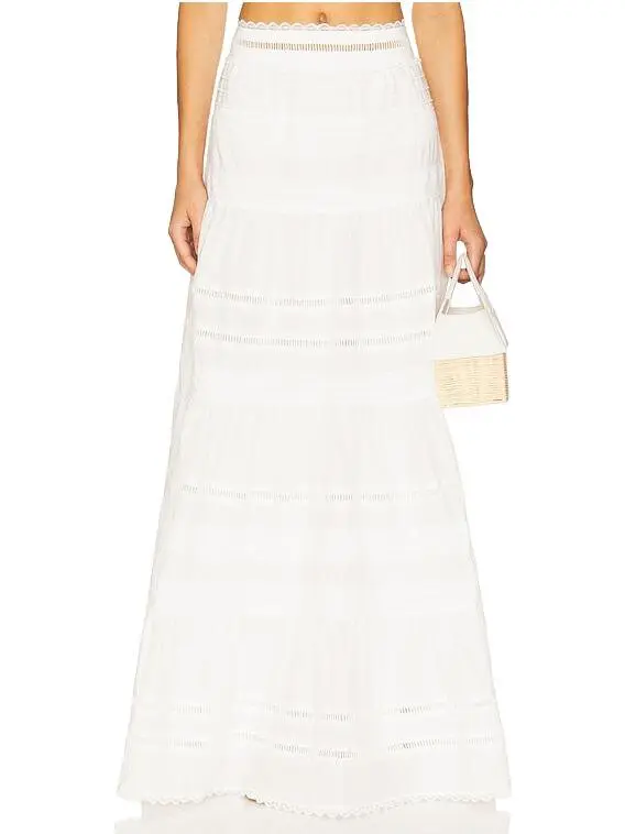 House Of Harlow 1960 X Felicity Maxi Skirt - Ivory
