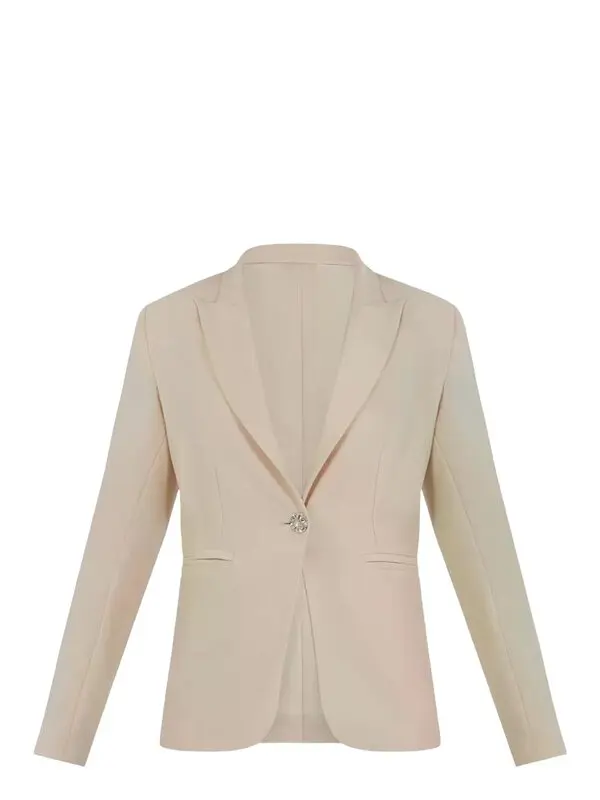 SIMONA CORSELLINI Single-breasted Blazer - Neutrals