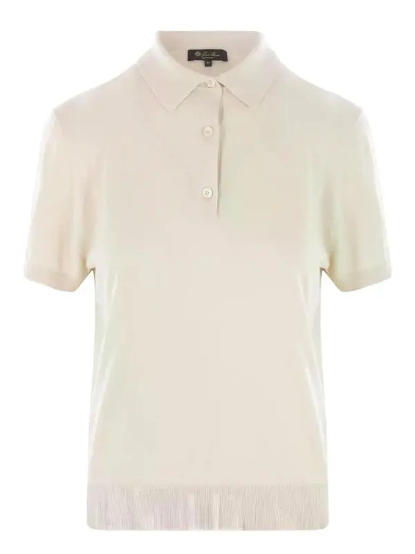 Loro Piana Cotton Polo Shirt - Neutrals