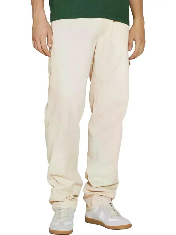 AWAKE NY Strap-detail Pocketed Trousers - Neutrals