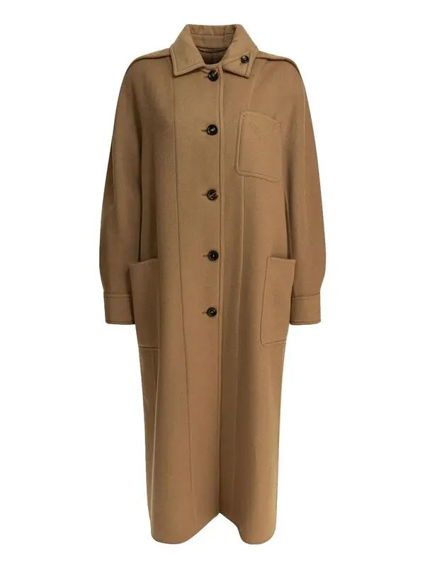 Max Mara Chemisier Coat - Brown
