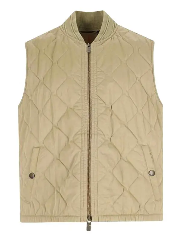 Burberry Quilted Jacket - Beige