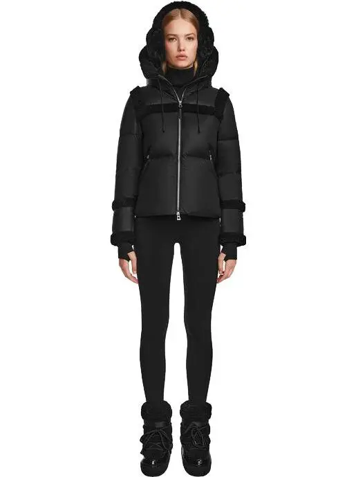 Rudsak Short Down Puffer Jacket - Black