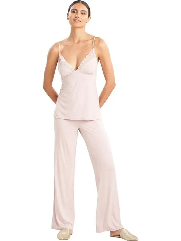 Natori Feathers Essentials Cami Pj - Natural