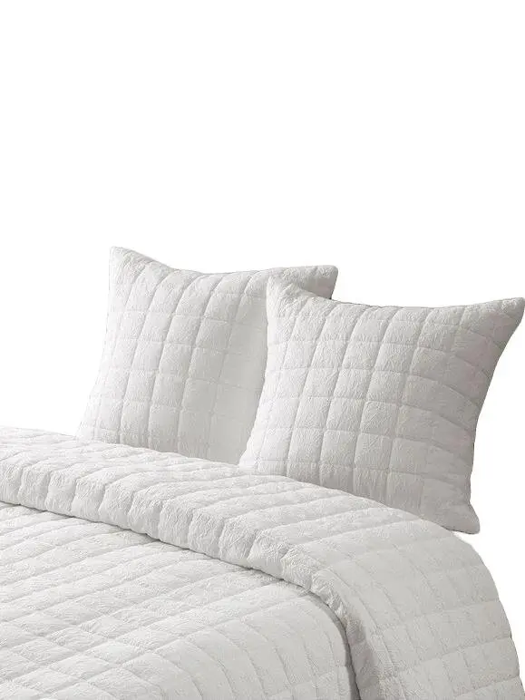 Natori Cocoon Quilt Sham - White