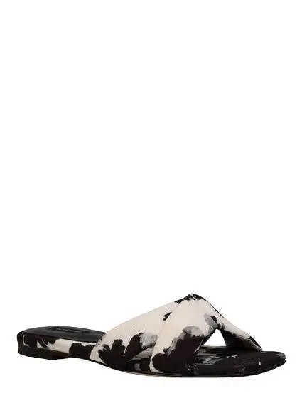 Natori Vitta Taichou Slide Sandals - Black