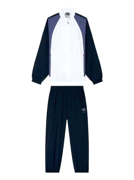 Emporio Armani Tennis Pro Tracksuit In Ventus7 Technical Fabric - Navy