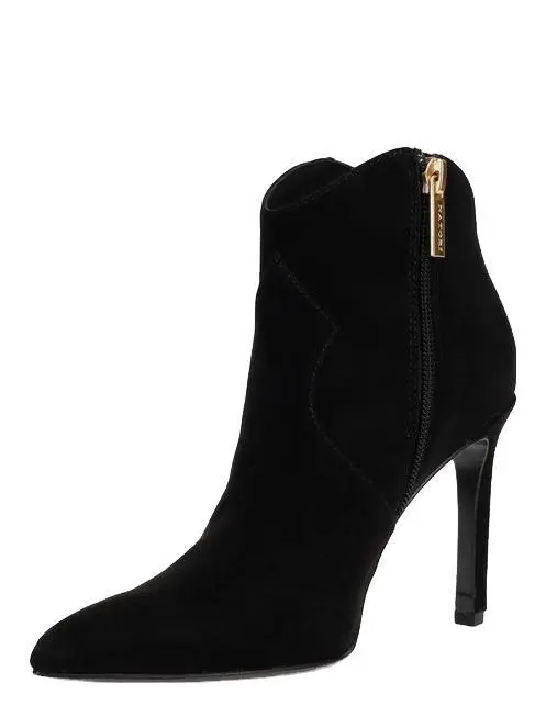 Natori Leiko Suede Heel Bootie - Black