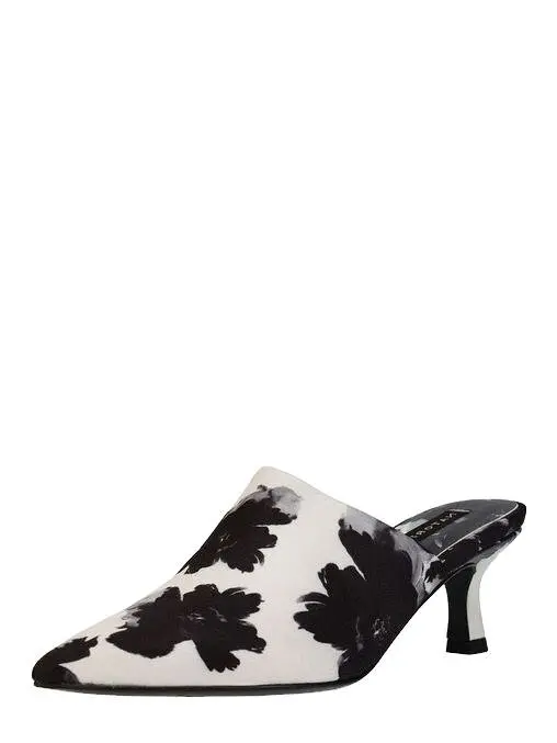 Natori Pointed Toe Mule Heel - Black