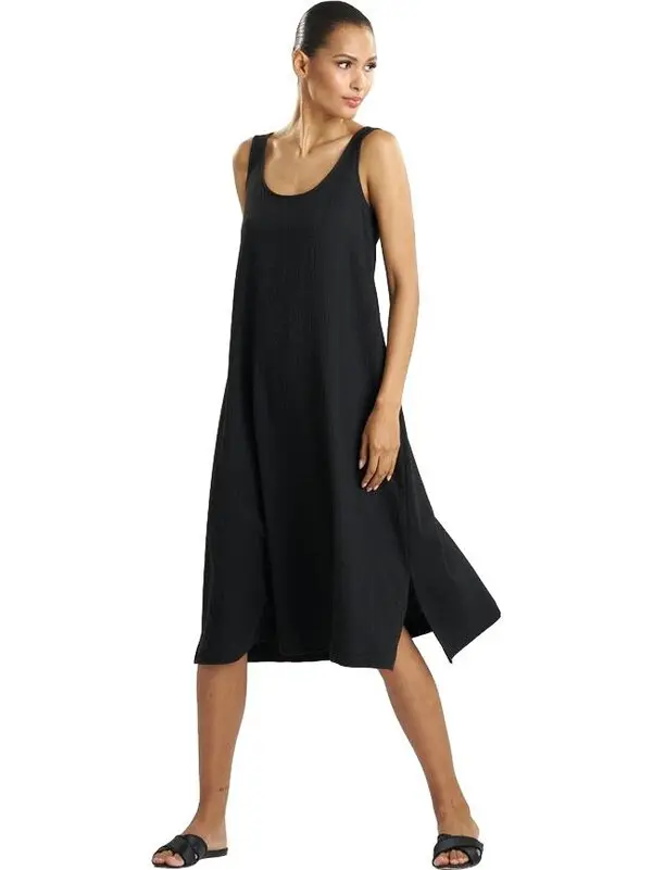 Natori Onsen Tank Slip Dress - Black