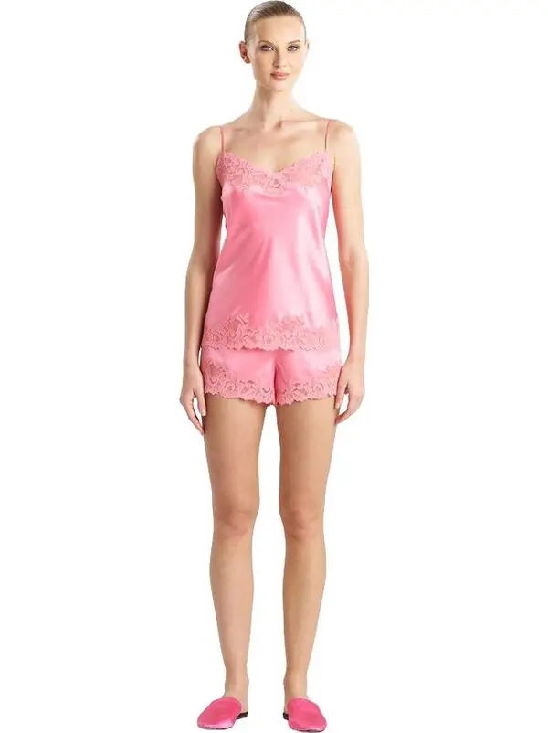 Natori Cami And Shorts Pajama Set - Pink