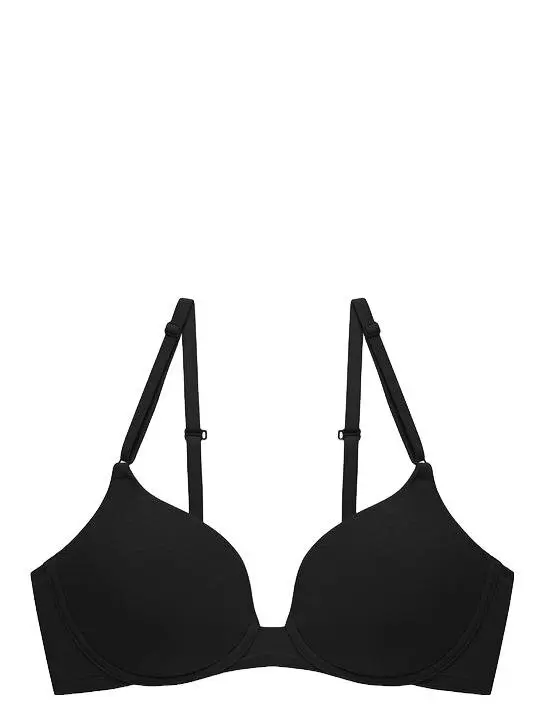 Natori Bliss Cotton Convertible T-shirt Bra - Black
