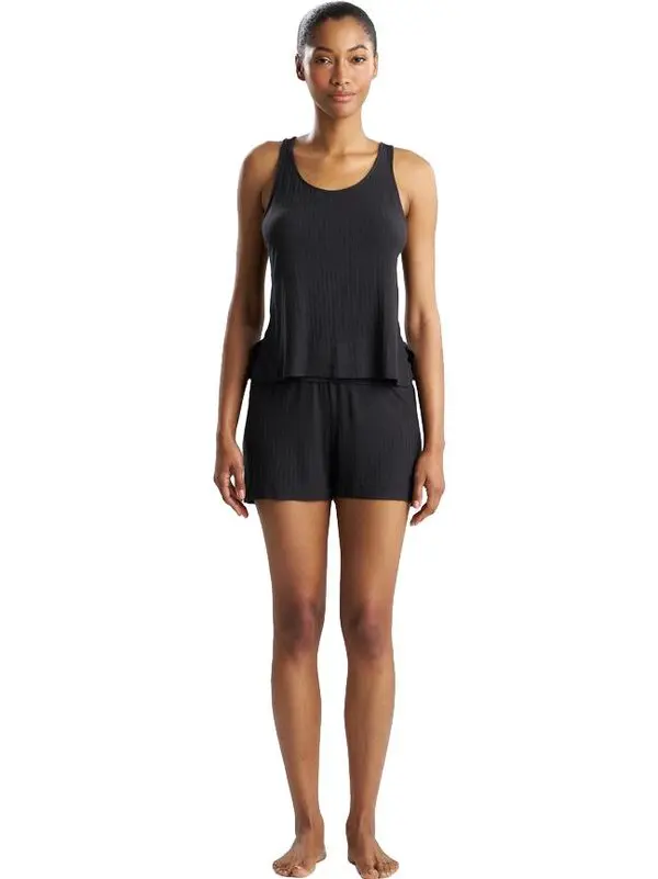Natori Skye Rib Ease Tank - Black