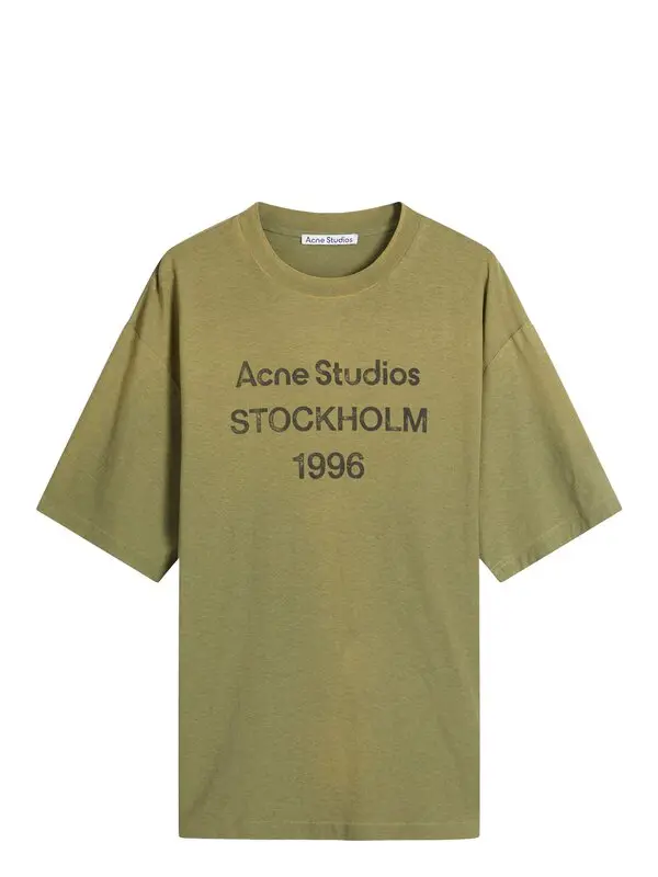 Acne Studios Exford U 1996 T-shirt - Olive Green