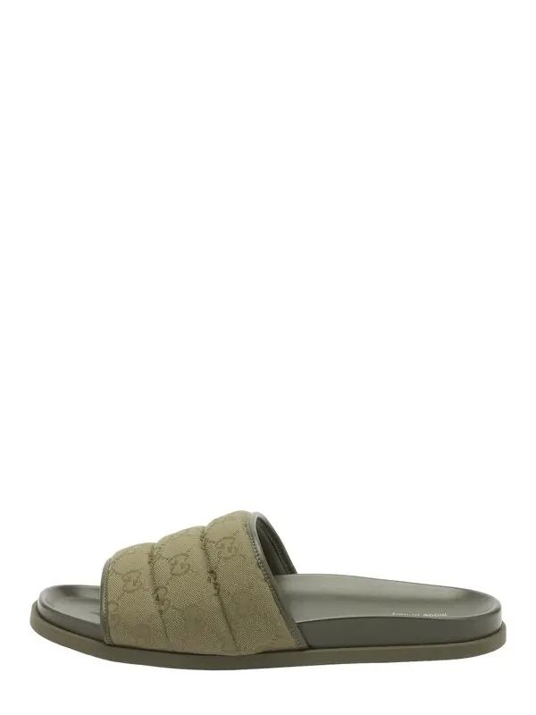 Gucci Rhein Open Slide - Green