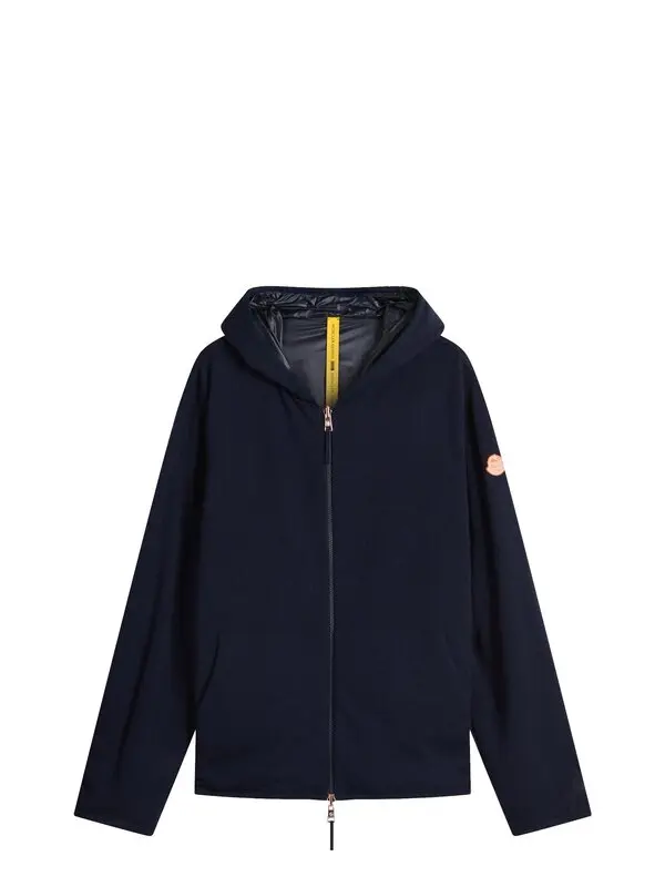 Moncler Genius Wool-cashmere Zip Hoodie - Navy