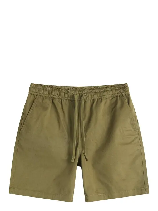 Universal Works Beach Shorts - Light Olive