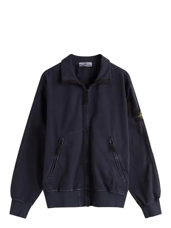 Stone Island Old Effect Harrington Jacket - Ink