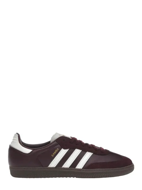 Adidas Samba Og Sneakers - Maroon/off White/gum