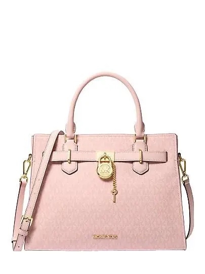 Michael Kors Hamilton Medium Satchel - Pink