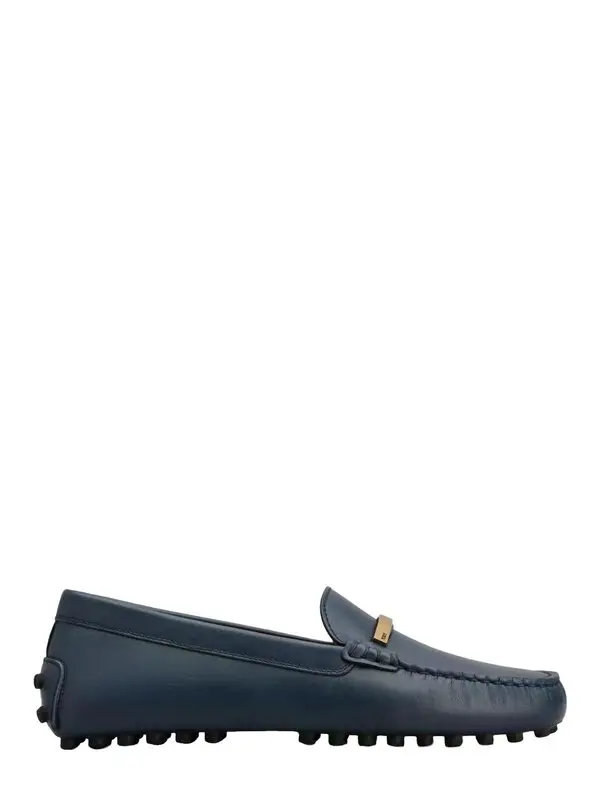 TOD'S Leather Loafers - Blue