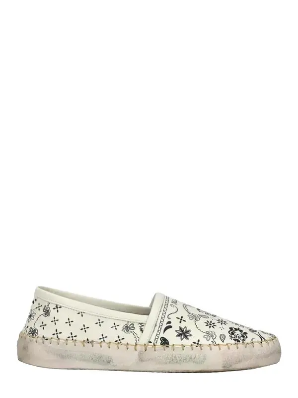 Philippe Model Paisley-print Espadrilles - Neutrals