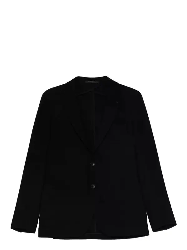 Tagliatore Single-breasted Virgin-wool Blazer - Black