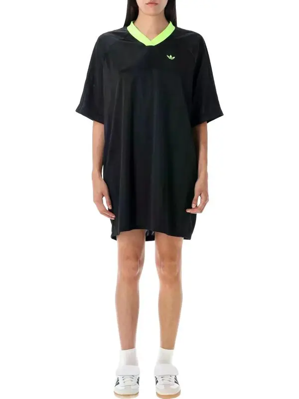 Adidas Adicolour Football T-shirt Dress - Black