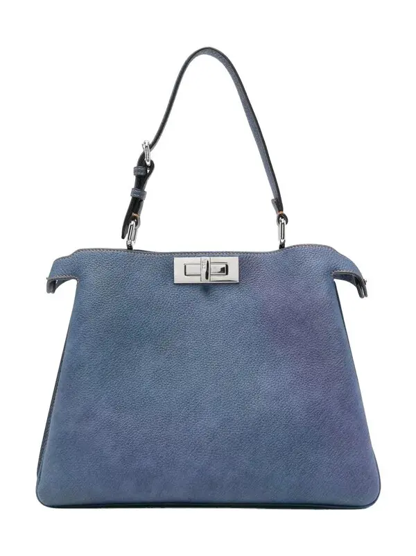 Fendi Medium Peekaboo Soft Top-handle Bag - Blue