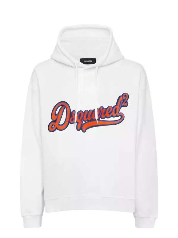 Dsquared2 Logo-patch Hoodie - White