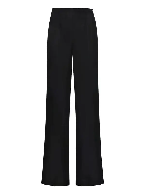 TALLER MARMO Marlene Centre-seam Trousers - Black