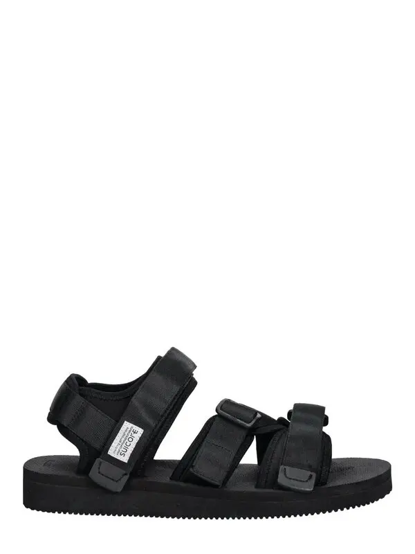 Suicoke Kisee-cab Flat Sandals - Black