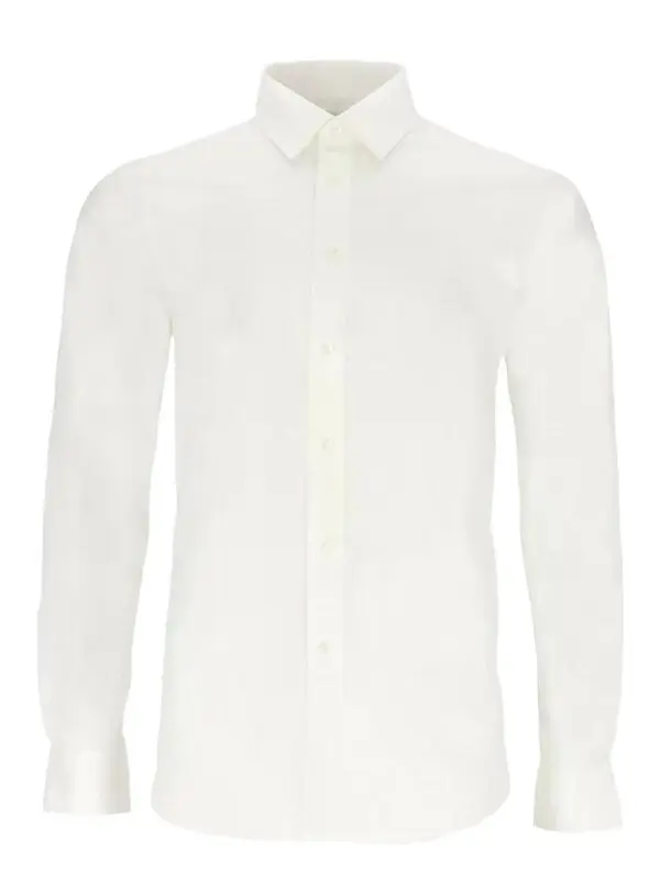 Scotch & Soda Long-sleeve Button-down Shirt - White