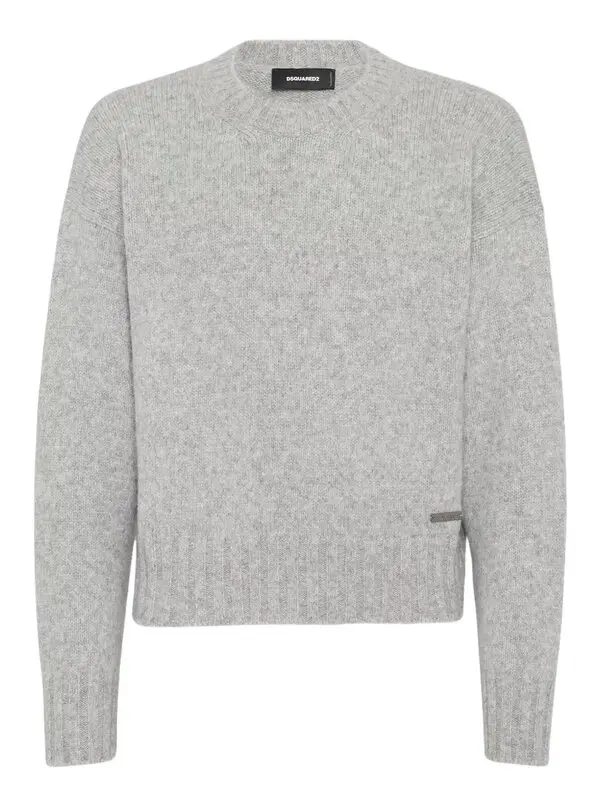 Dsquared2 Mélange-effect Jumper - Grey