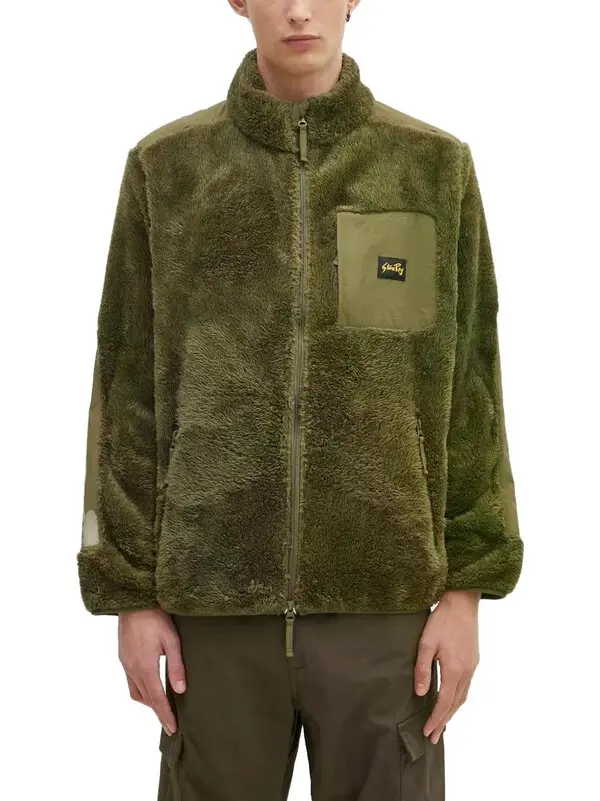 STAN RAY High-neck Fleece Jacket - Green