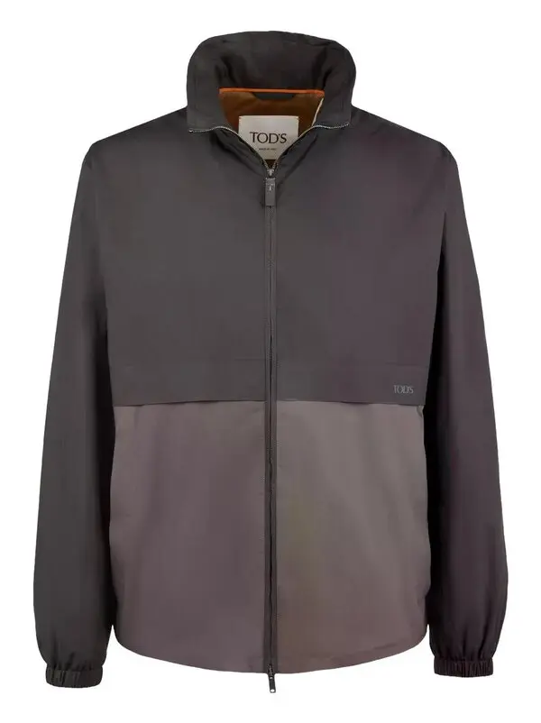 TOD'S Zip-up Jacket - Grey